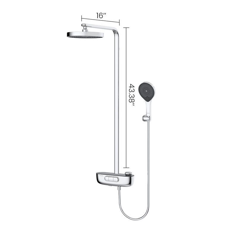 SP 0100111-00 SWISH Shower Panel | SWISH